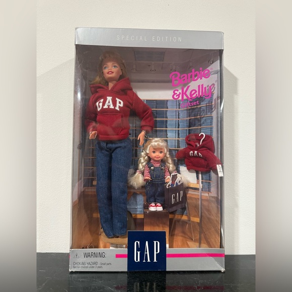 GAP | Toys | 997 Gap Special Edition Doll Set Red And Blue | Poshmark